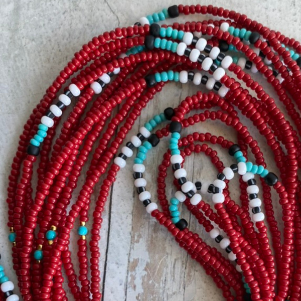 Indigenous Power Waist Bead Strand – aingeelzjewelry